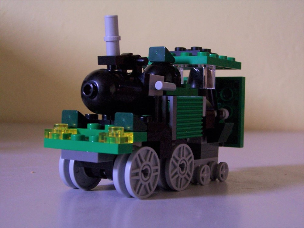 LEGO MOC 4837 Alternate - 0-4-4T by bg21 | Rebrickable - Build with LEGO