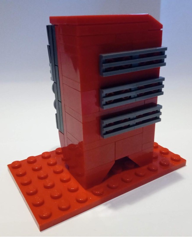 LEGO MOC Red vending machine by Jimboblimb | Rebrickable - Build with LEGO