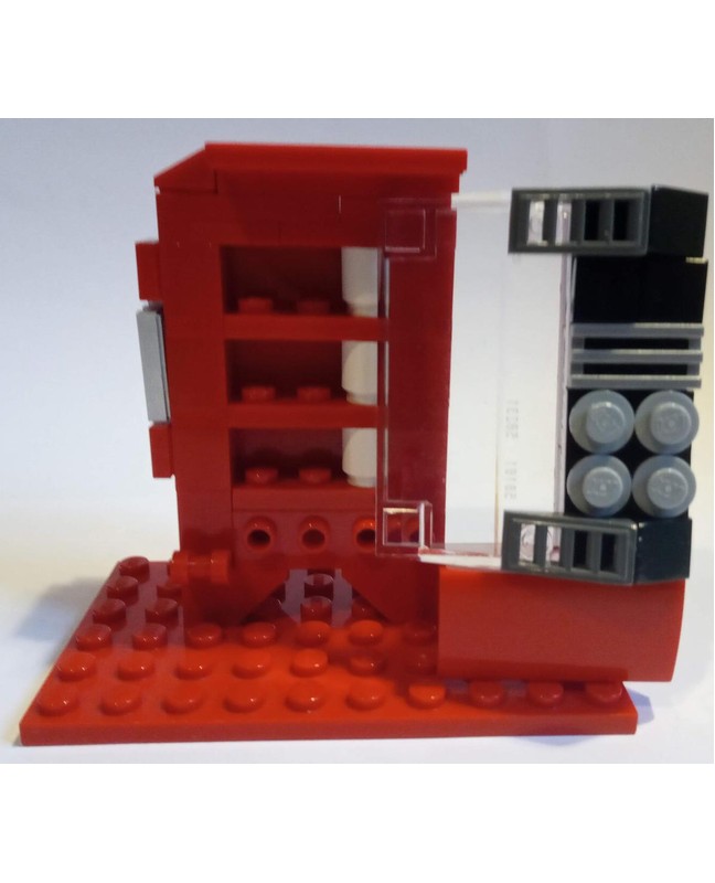 LEGO MOC Red vending machine by Jimboblimb | Rebrickable - Build with LEGO