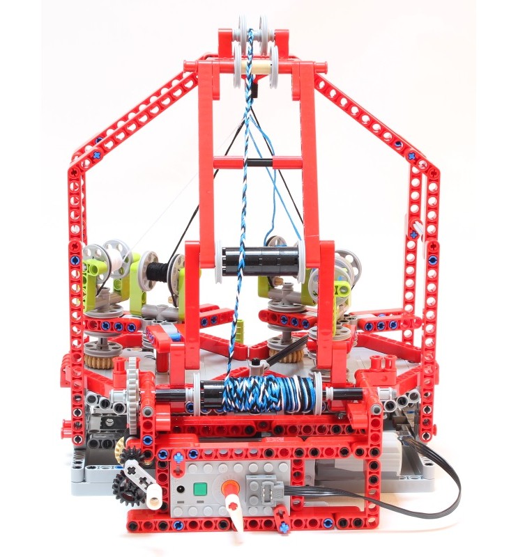 LEGO MOC Lego Fast Braiding Machine by Nico71 | Rebrickable - Build ...