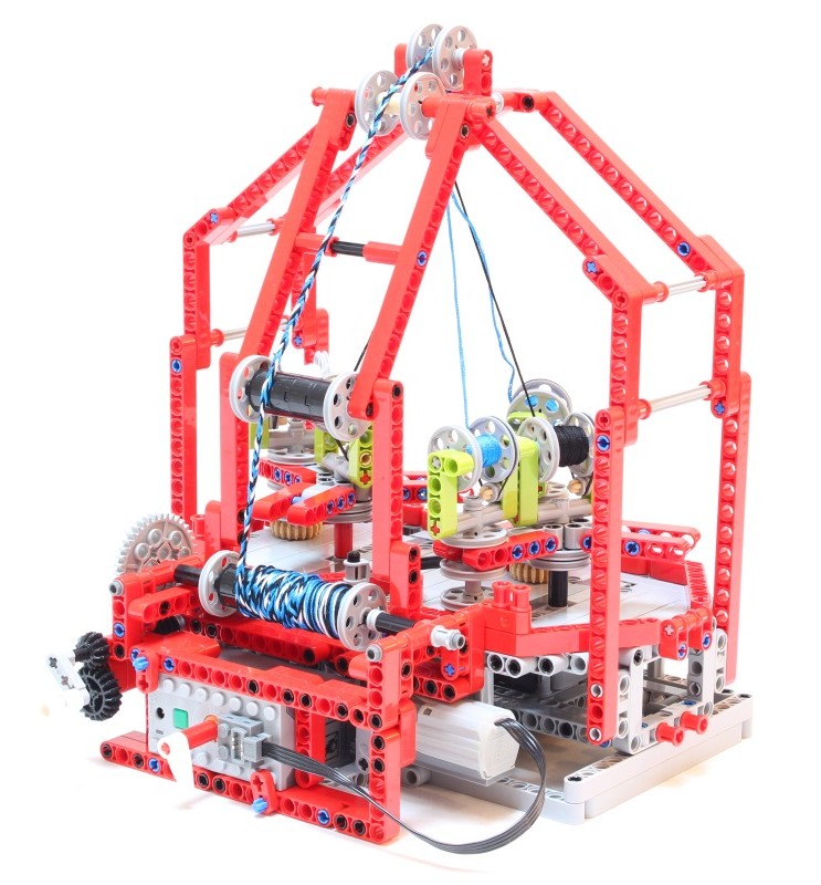 LEGO MOC Lego Fast Braiding Machine by Nico71 | Rebrickable - Build ...