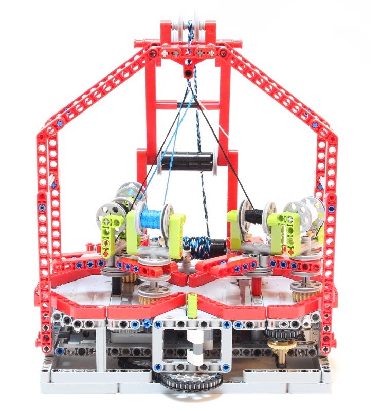 LEGO MOC Lego Fast Braiding Machine by Nico71 | Rebrickable - Build ...