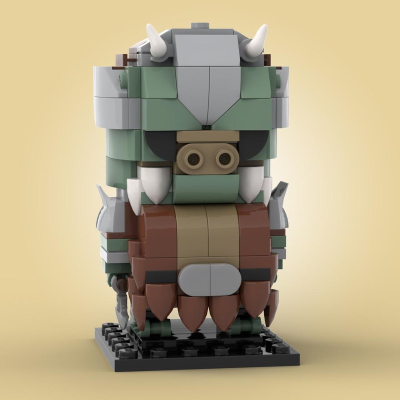 LEGO MOC Gamorrean Guard by custominstructions | Rebrickable - Build ...