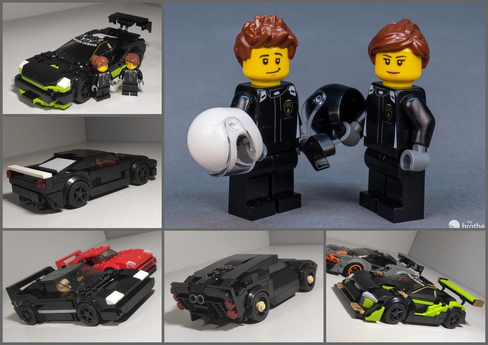 LEGO MOC 76899 5 Supercars by Kirvet | Rebrickable - Build with LEGO
