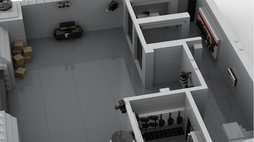 LEGO MOC Futuristic Military Outpost with RC Gun Turret by Kilo-Whiskey ...