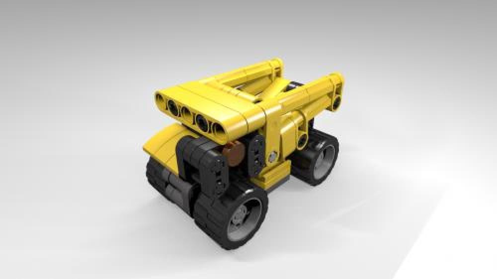 LEGO MOC Mini Mining Truck by zweihander | Rebrickable - Build with LEGO