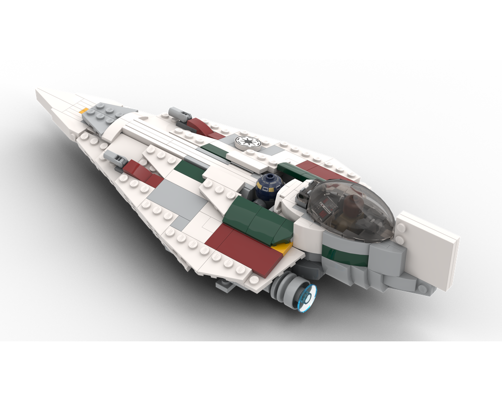 LEGO MOC Mace Windu's Delta-7B Starfighter by RendiliBricks ...