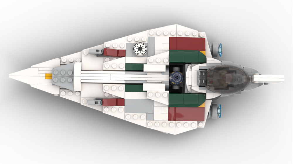 LEGO MOC Mace Windu's Delta-7B Starfighter by RendiliBricks ...