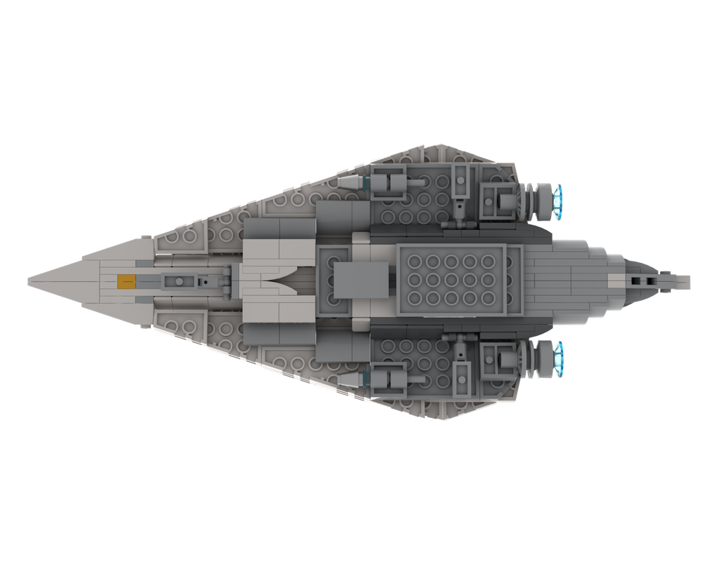 LEGO MOC Mace Windu's Delta-7B Starfighter by RendiliBricks ...