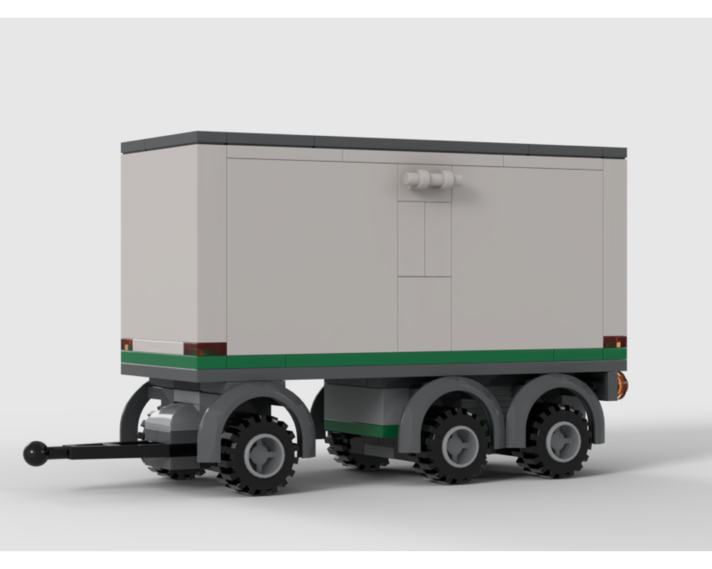 LEGO MOC Trailer with 3 Axles for Set 60020 by SvenKnie | Rebrickable ...