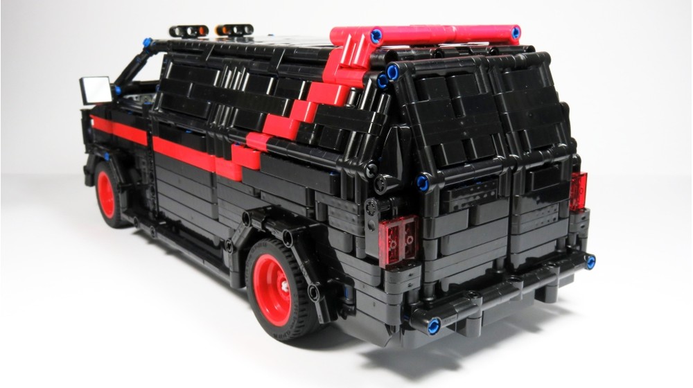 LEGO MOC A-Team Van by Chade | Rebrickable - Build with LEGO