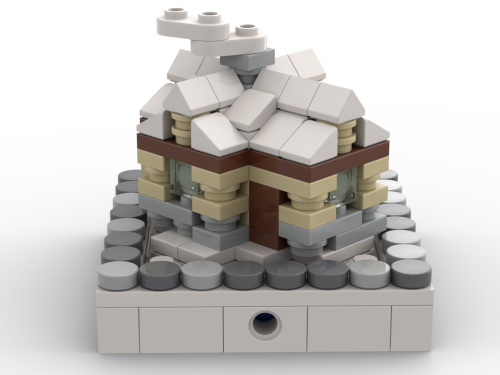LEGO MOC Winter Village House #5 by Serenity | Rebrickable - Build with ...