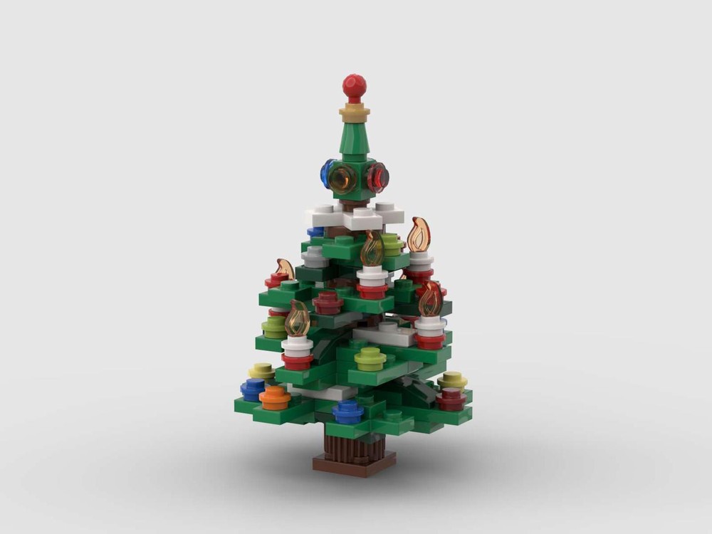 LEGO MOC Little Winter Tree by Little_Thomas | Rebrickable - Build with ...