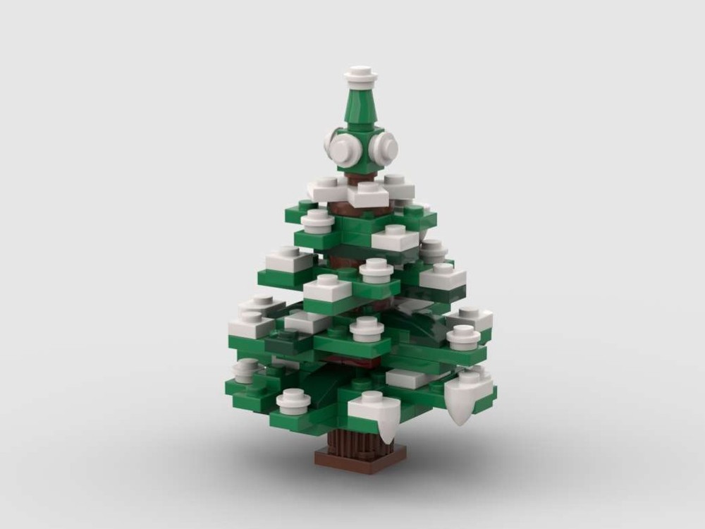 LEGO MOC Little Winter Tree by Little_Thomas | Rebrickable - Build with ...