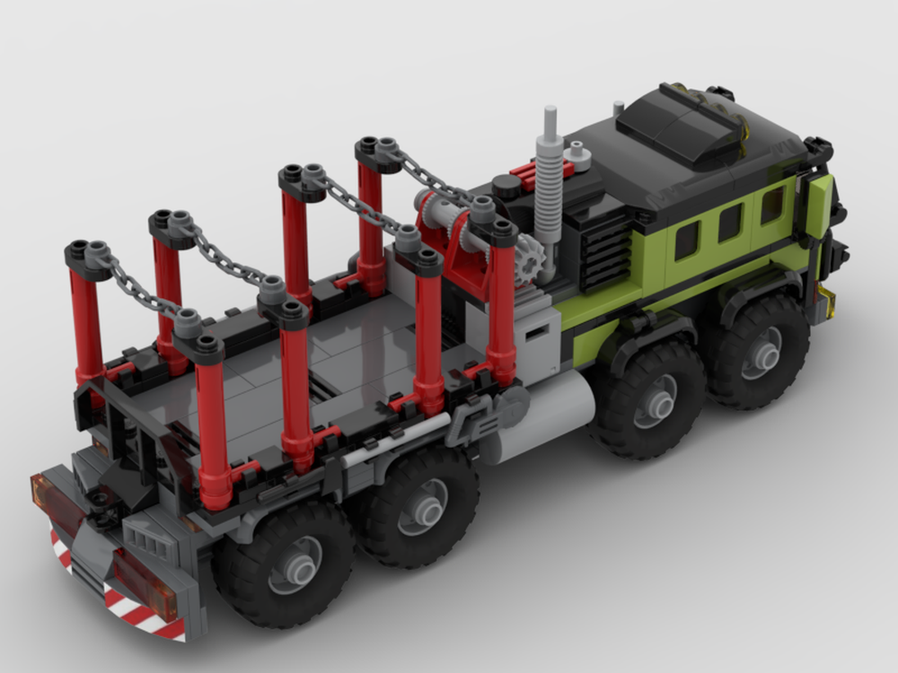 LEGO MOC Off-Road Log Carrier by HaulingBricks | Rebrickable - Build ...