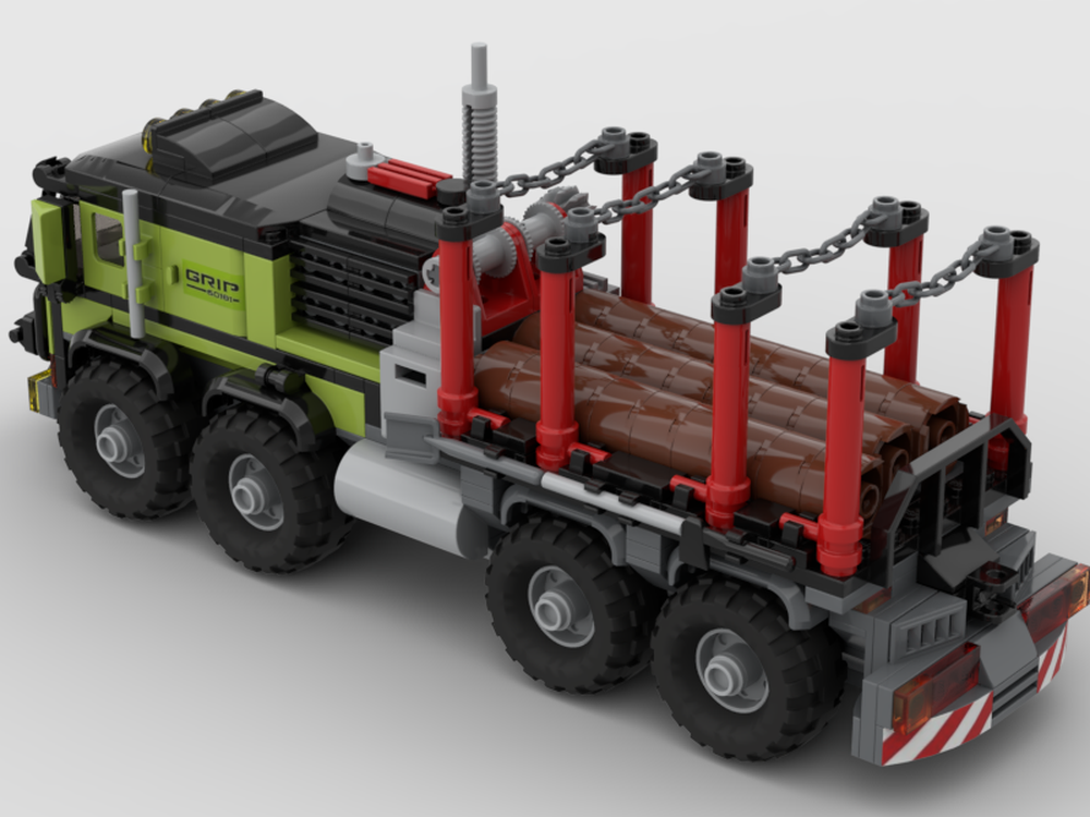 LEGO MOC Off-Road Log Carrier by HaulingBricks | Rebrickable - Build ...