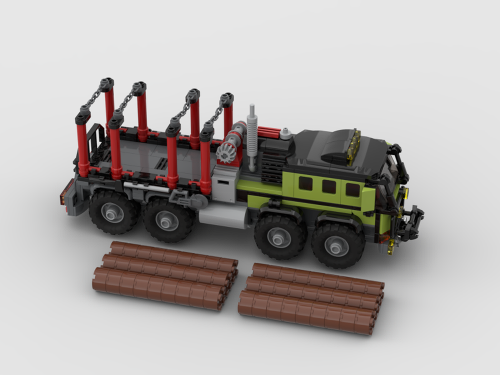 LEGO MOC Off-Road Log Carrier by HaulingBricks | Rebrickable - Build ...