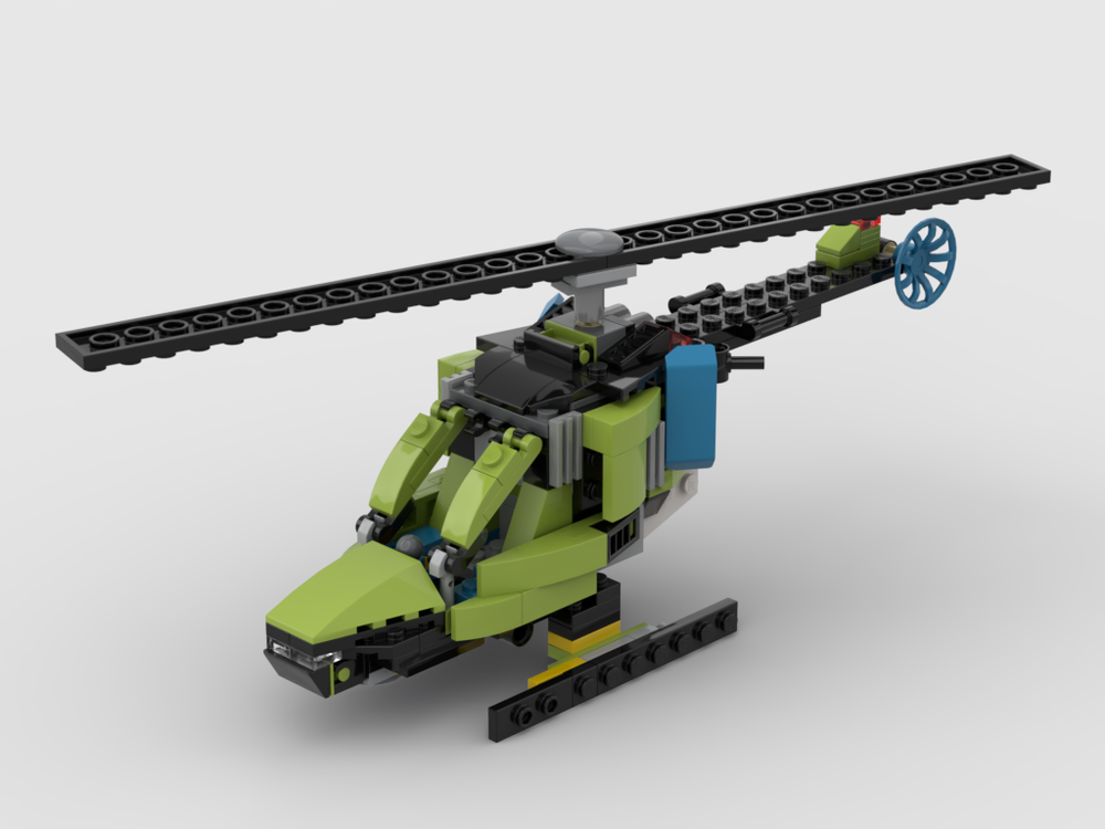 Lego Moc 31074 Helicopter By Klintisztvud Rebrickable Build With Lego