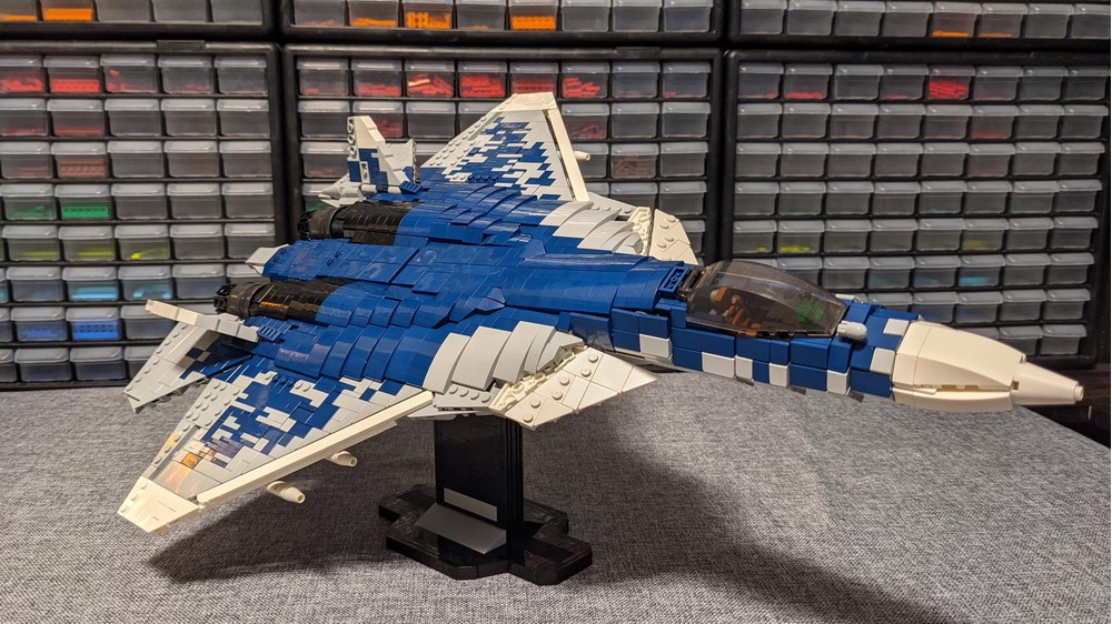 LEGO MOC Su-57 Felon by AsgardianStudio | Rebrickable - Build with LEGO