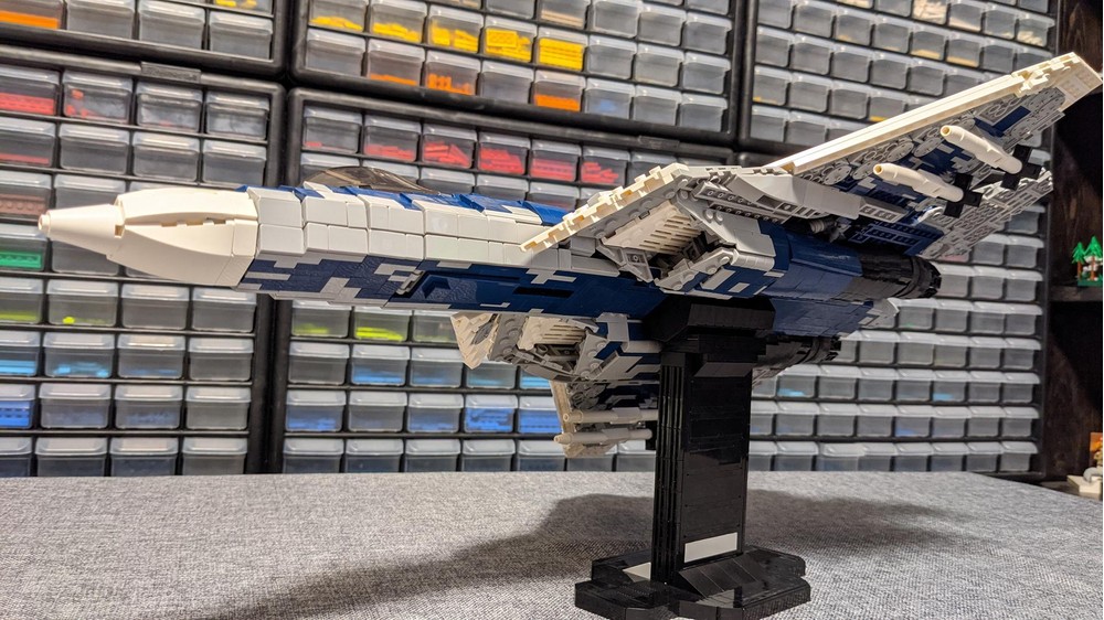 LEGO MOC Su-57 Felon by AsgardianStudio | Rebrickable - Build with LEGO