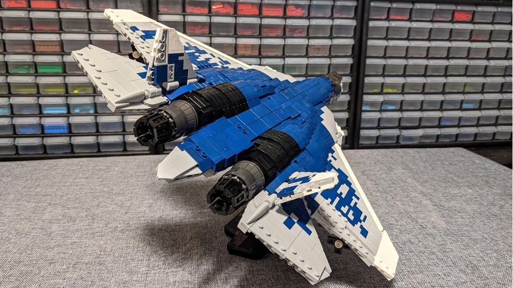 LEGO MOC Su-57 Felon by AsgardianStudio | Rebrickable - Build with LEGO