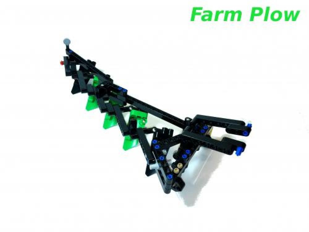 LEGO MOC Farm Plow by DamianPLE Technic Garage | Rebrickable - Build ...