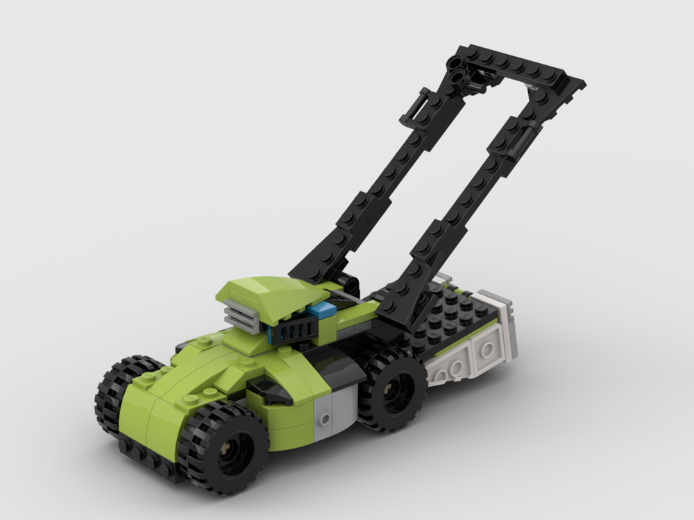 LEGO MOC 31074 - Lawn Mover by KlintIsztvud | Rebrickable - Build with LEGO