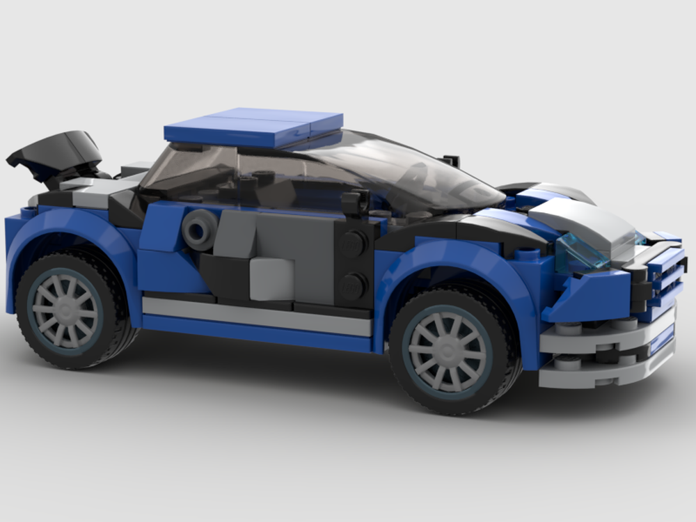 LEGO MOC Lancer Evo redesign by Cloud-E13 | Rebrickable - Build with LEGO