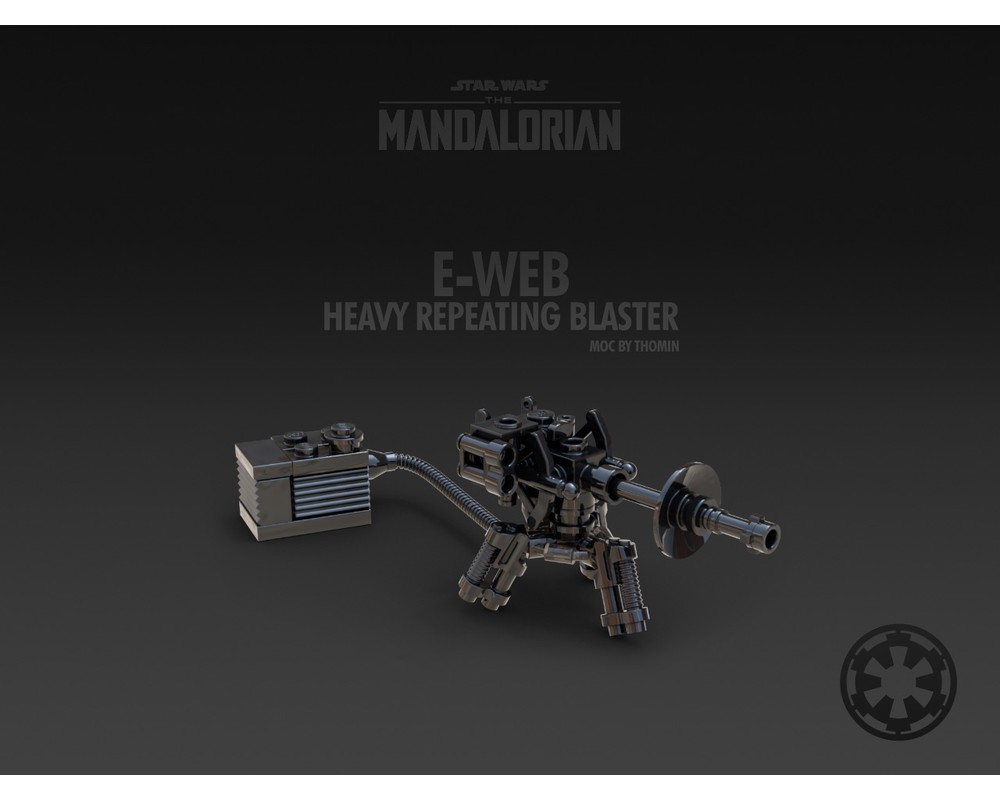 LEGO MOC E-Web - Heavy Repeating Blaster by thomin | Rebrickable ...