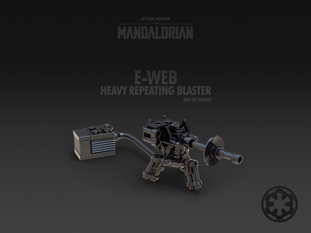 LEGO MOC E-Web - Heavy Repeating Blaster by thomin | Rebrickable ...