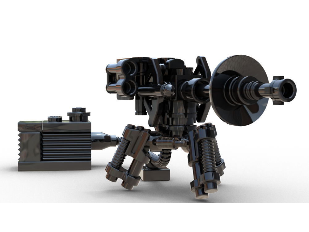 LEGO MOC E-Web - Heavy Repeating Blaster by thomin | Rebrickable ...