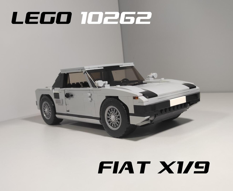 LEGO MOC 10262 Fiat X1/9 by Kirvet | Rebrickable - Build with LEGO
