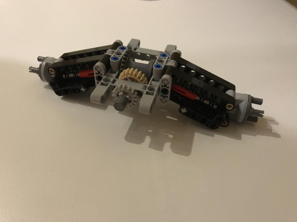 LEGO MOC extremely flat rear axle 2 by Bricklab2006 | Rebrickable ...
