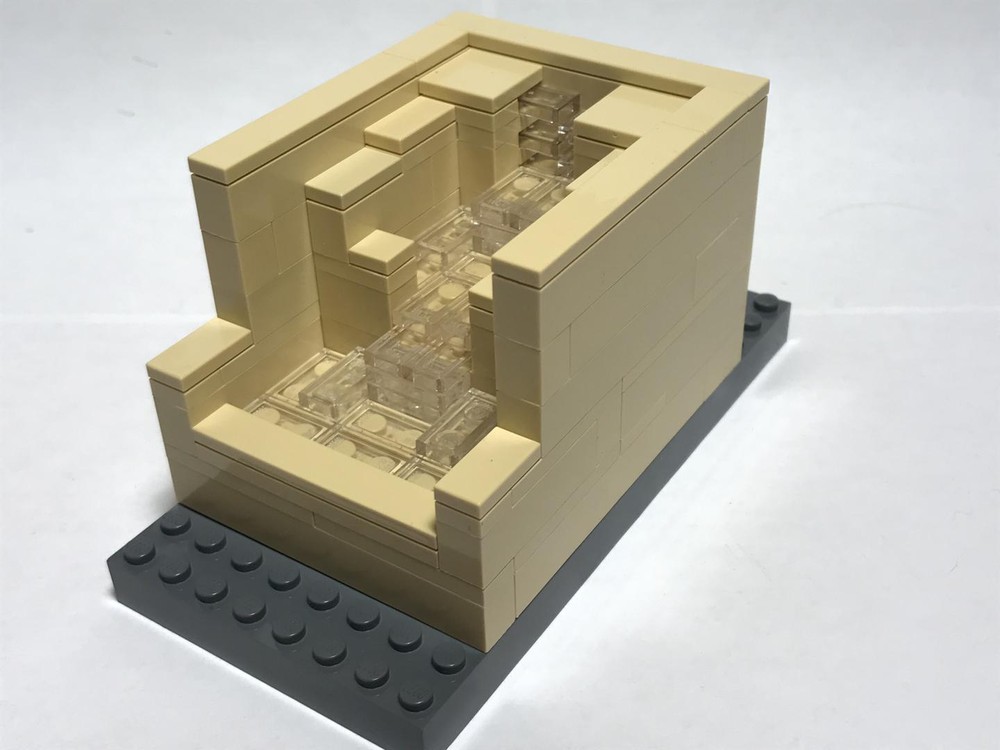 LEGO MOC Desktop Water Fountain by radical_lucas | Rebrickable - Build ...