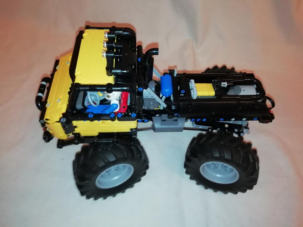 LEGO MOC Unimog Trail Truck RC with automatic 2 speed gear by ...
