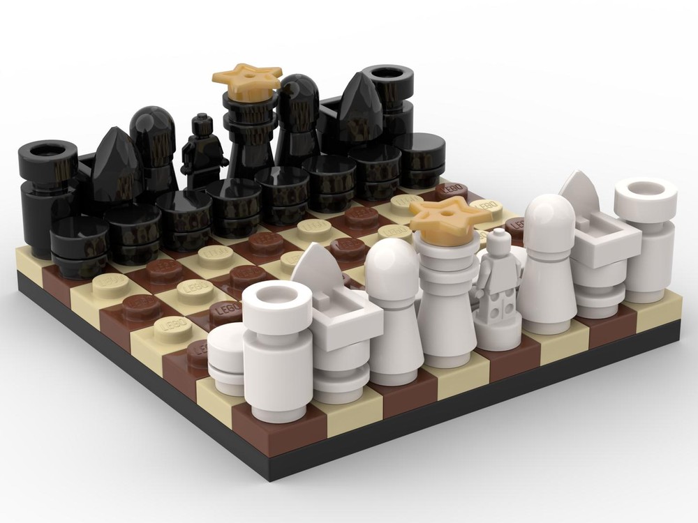 LEGO MOC Nano-Scale Chess Game by michael_brick | Rebrickable - Build ...