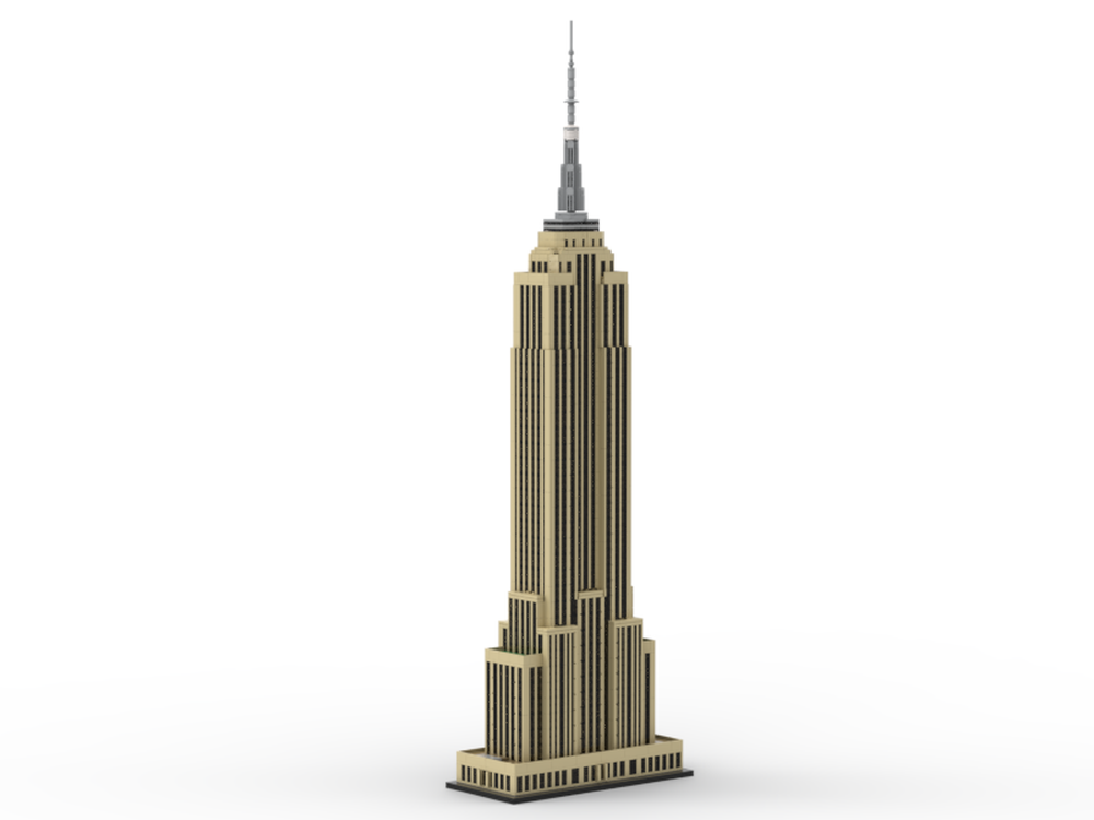 LEGO MOC Empire State Building Architecture by Serenity | Rebrickable ...