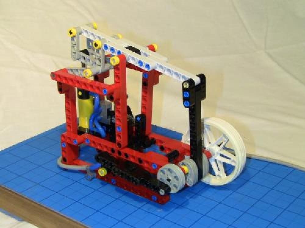 LEGO MOC Lego Pneumatic Beam Engine No 2 by Hans56 | Rebrickable ...