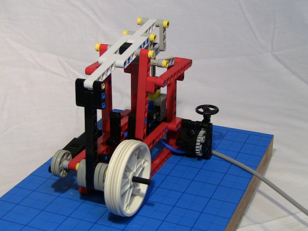 LEGO MOC Lego Pneumatic Beam Engine No 2 by Hans56 | Rebrickable ...
