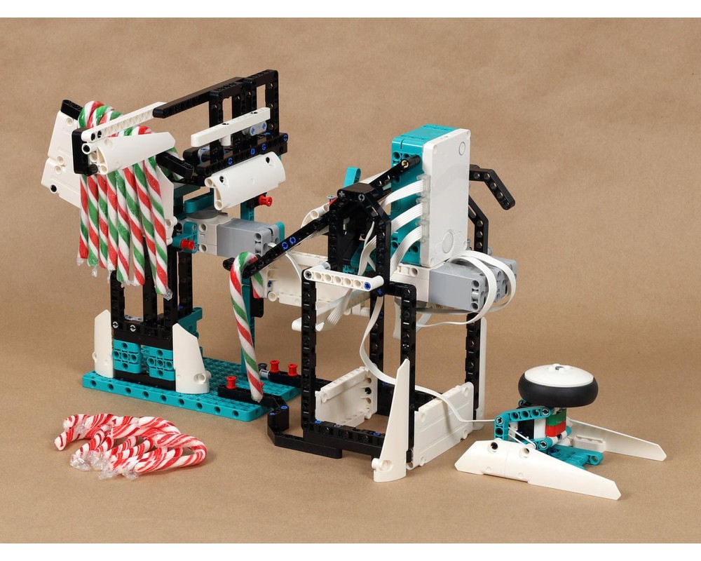 LEGO MOC Candy Cane Catapult by JKBrickworks | Rebrickable - Build with ...