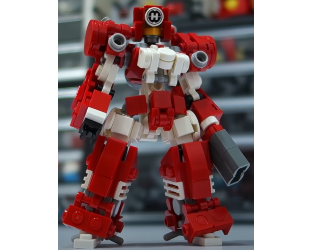 LEGO MOC The Red Hero (chubbybots Small Mech) by Cloud-E13 ...