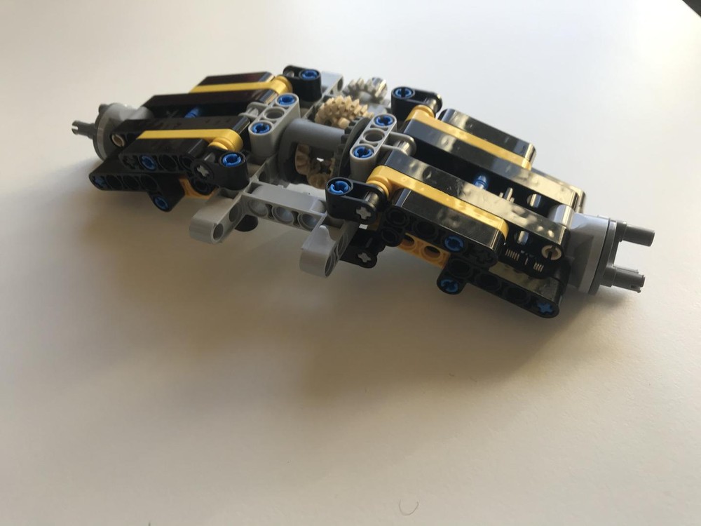 LEGO MOC Extremely flat rear axle 3 by Bricklab2006 | Rebrickable ...