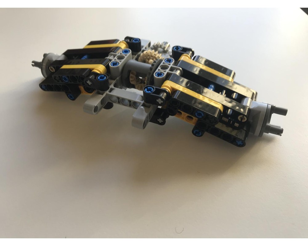LEGO MOC Extremely flat rear axle 3 by Bricklab2006 | Rebrickable ...