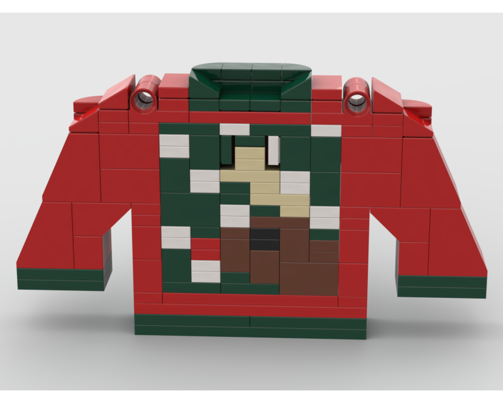 LEGO MOC Ugly Christmas Sweater Ornament by MuGo_Gonzalez | Rebrickable ...