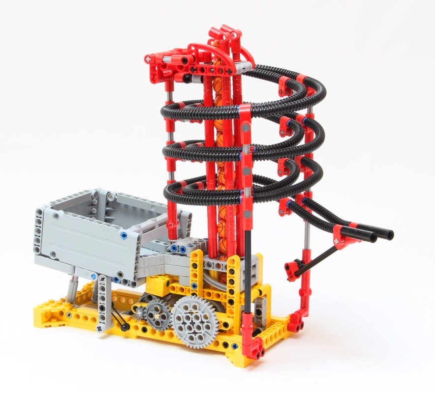 LEGO MOC Spiral Ball Lift by Nico71 | Rebrickable - Build with LEGO