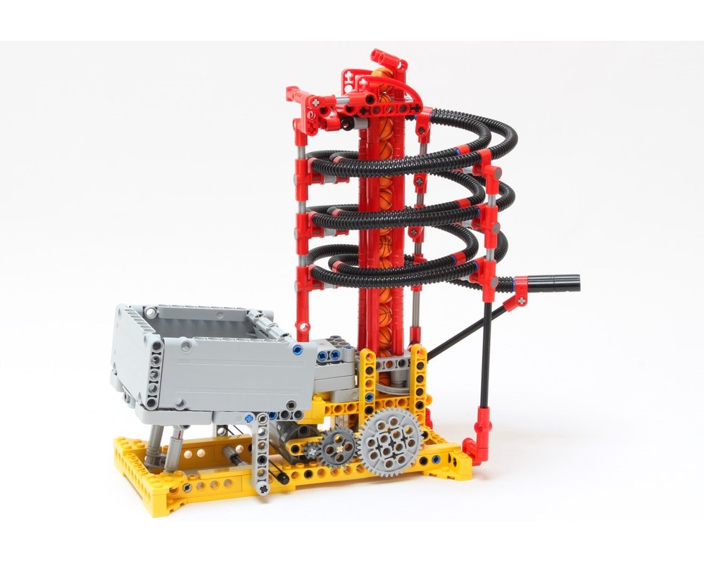 LEGO MOC Spiral Ball Lift by Nico71 | Rebrickable - Build with LEGO