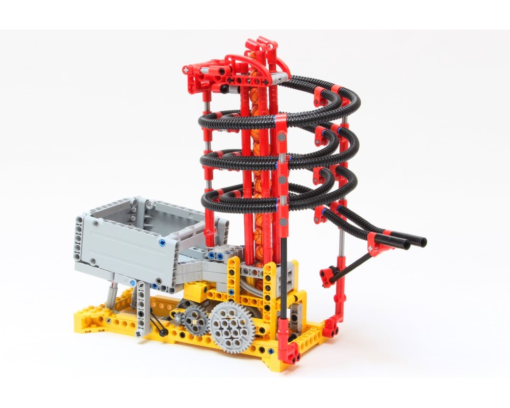 LEGO MOC Spiral Ball Lift by Nico71 | Rebrickable - Build with LEGO