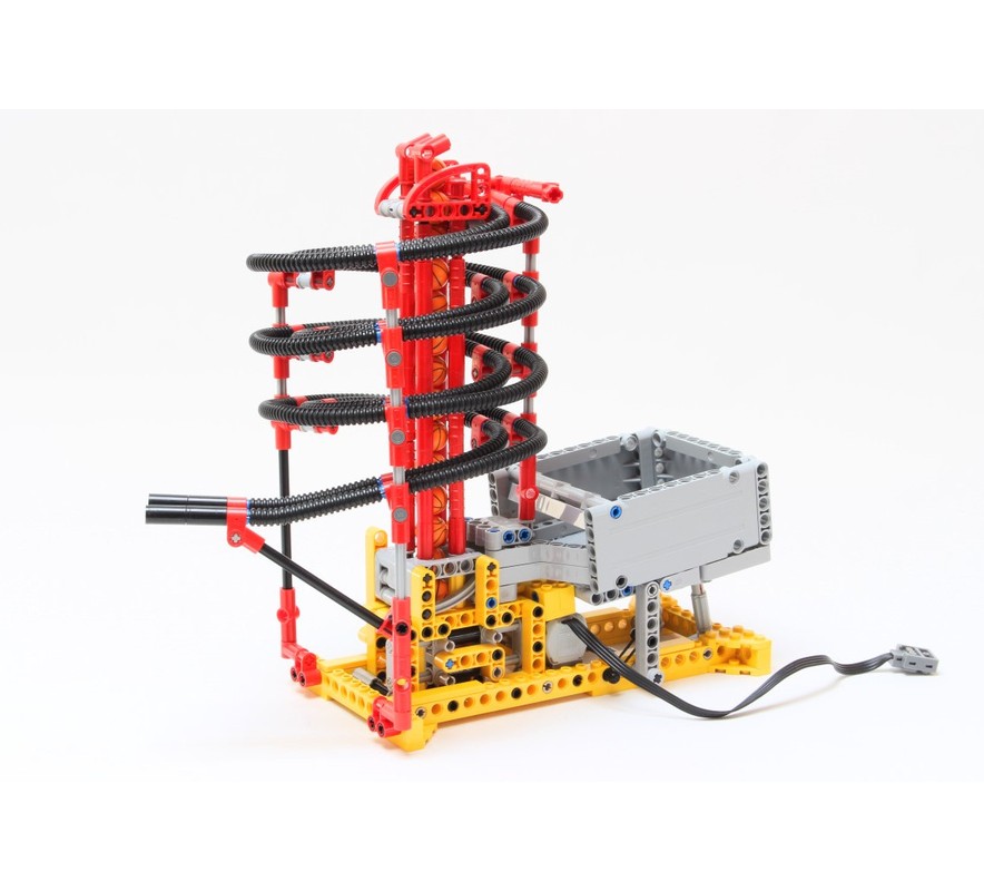 LEGO MOC Spiral Ball Lift by Nico71 | Rebrickable - Build with LEGO