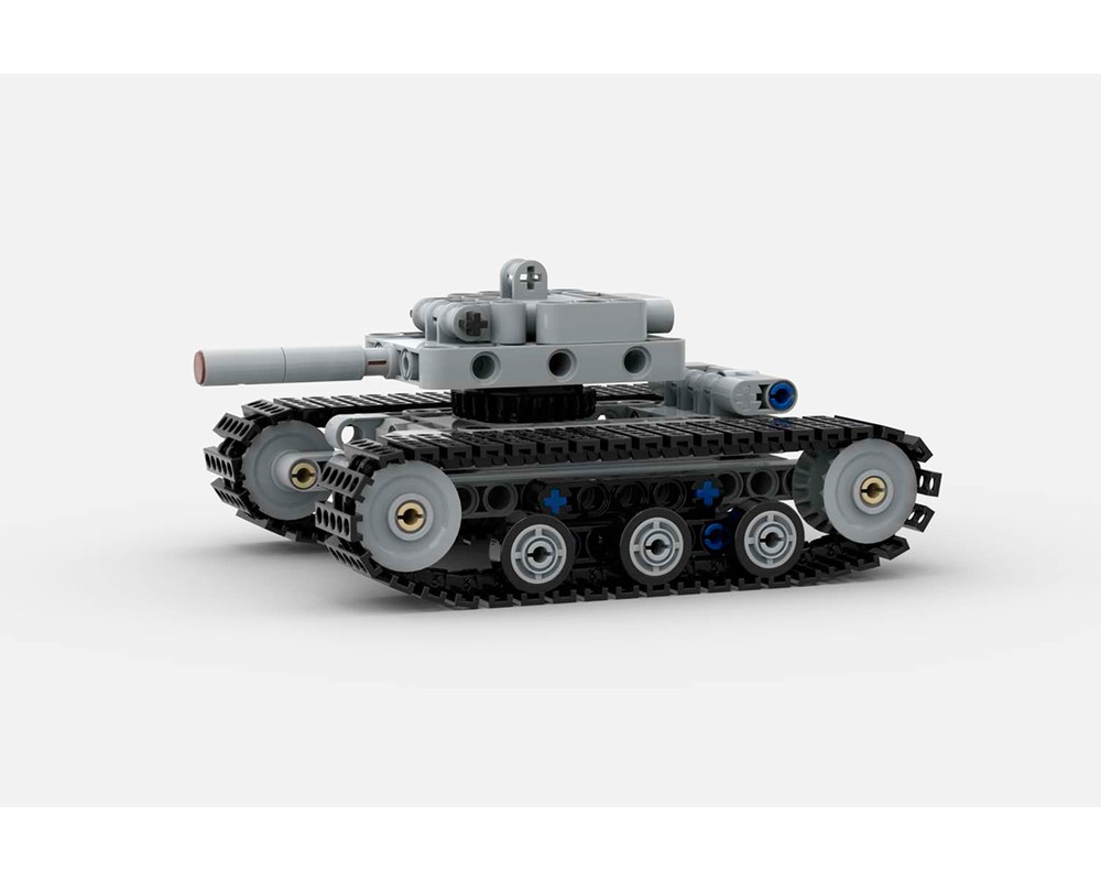LEGO MOC Technic Tank by makushima | Rebrickable - Build with LEGO