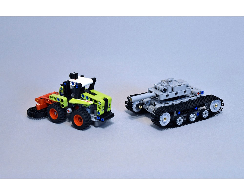 LEGO MOC Technic Tank by makushima | Rebrickable - Build with LEGO